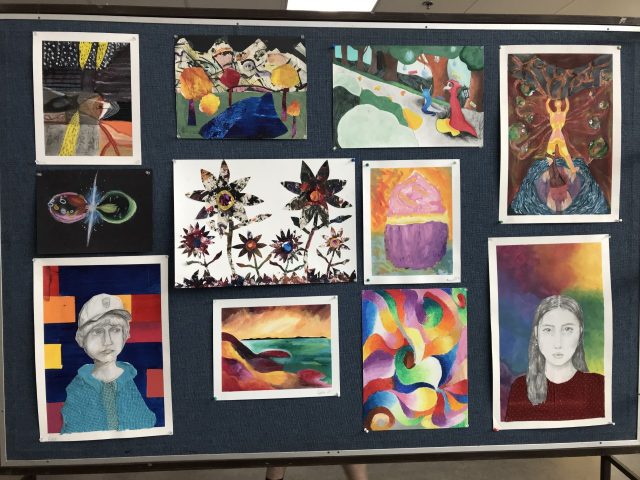 Art on Display- Meet the Teacher Night – Ecole Alpha Secondary Visual ...