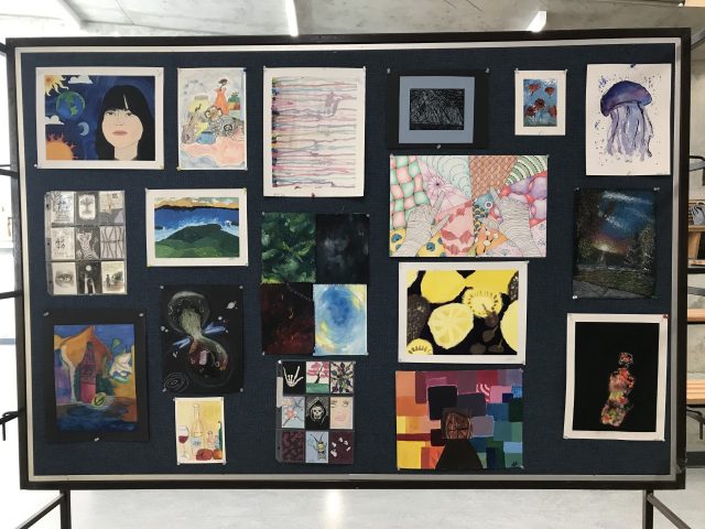 Art on Display- Meet the Teacher Night – Ecole Alpha Secondary Visual ...