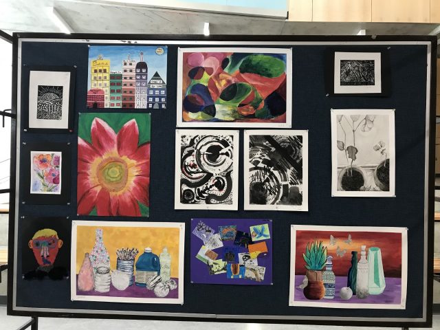 Art on Display- Meet the Teacher Night – Ecole Alpha Secondary Visual ...