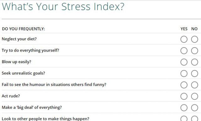 What’s Your Stress Index? – Burnaby Central Student Services
