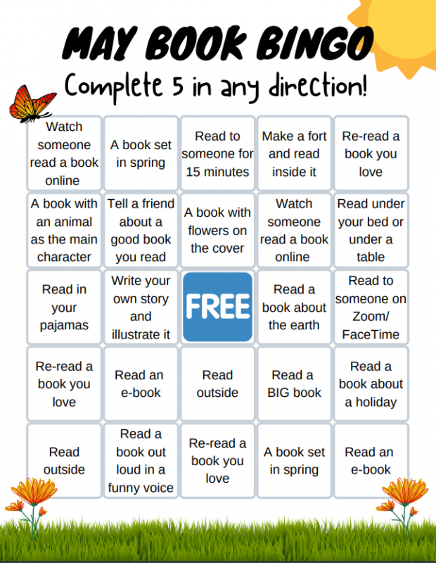 May Reading Challenge – École Westridge Library Learning Commons